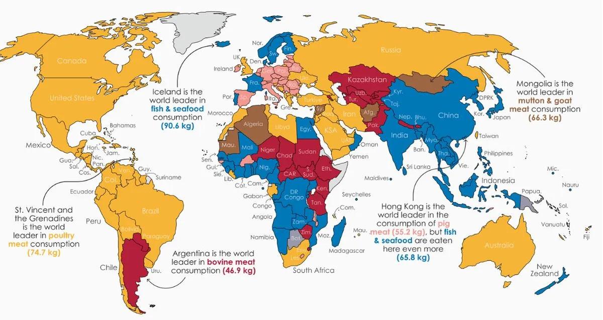 El Consumo De Carne En Europa: Diferencias Por País | Carnicería Moderna